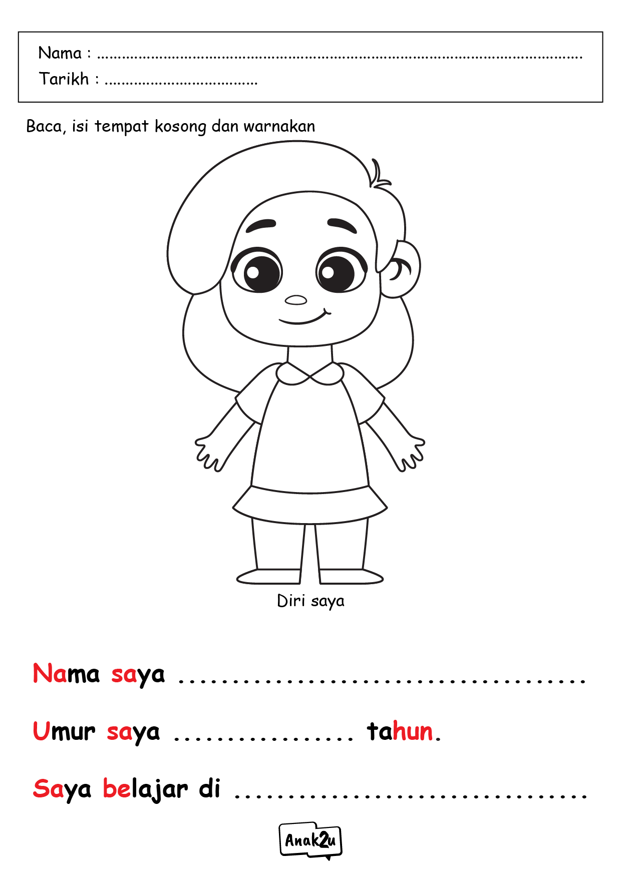 Selamat kembali Ke Sekolah anak-Anak! -Anak2U - Anak2U