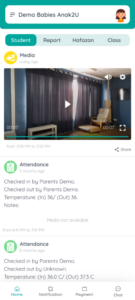 Student Daily Report - Anak2U