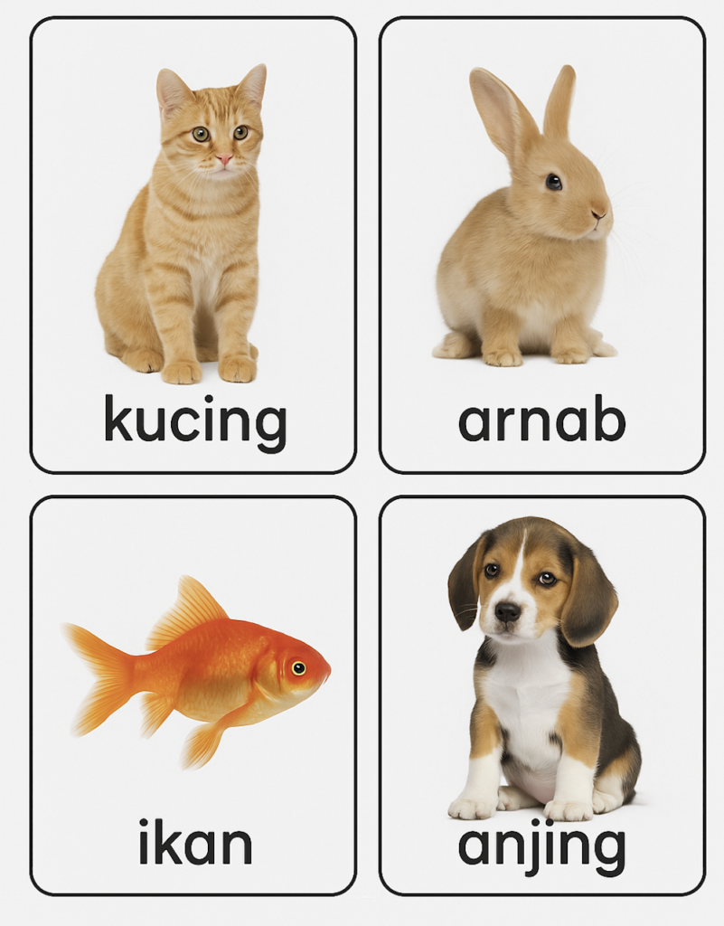 Aktiviti STEM Prasekolah: “Haiwan Kesayangan Saya” (Umur 4–7 Tahun ...